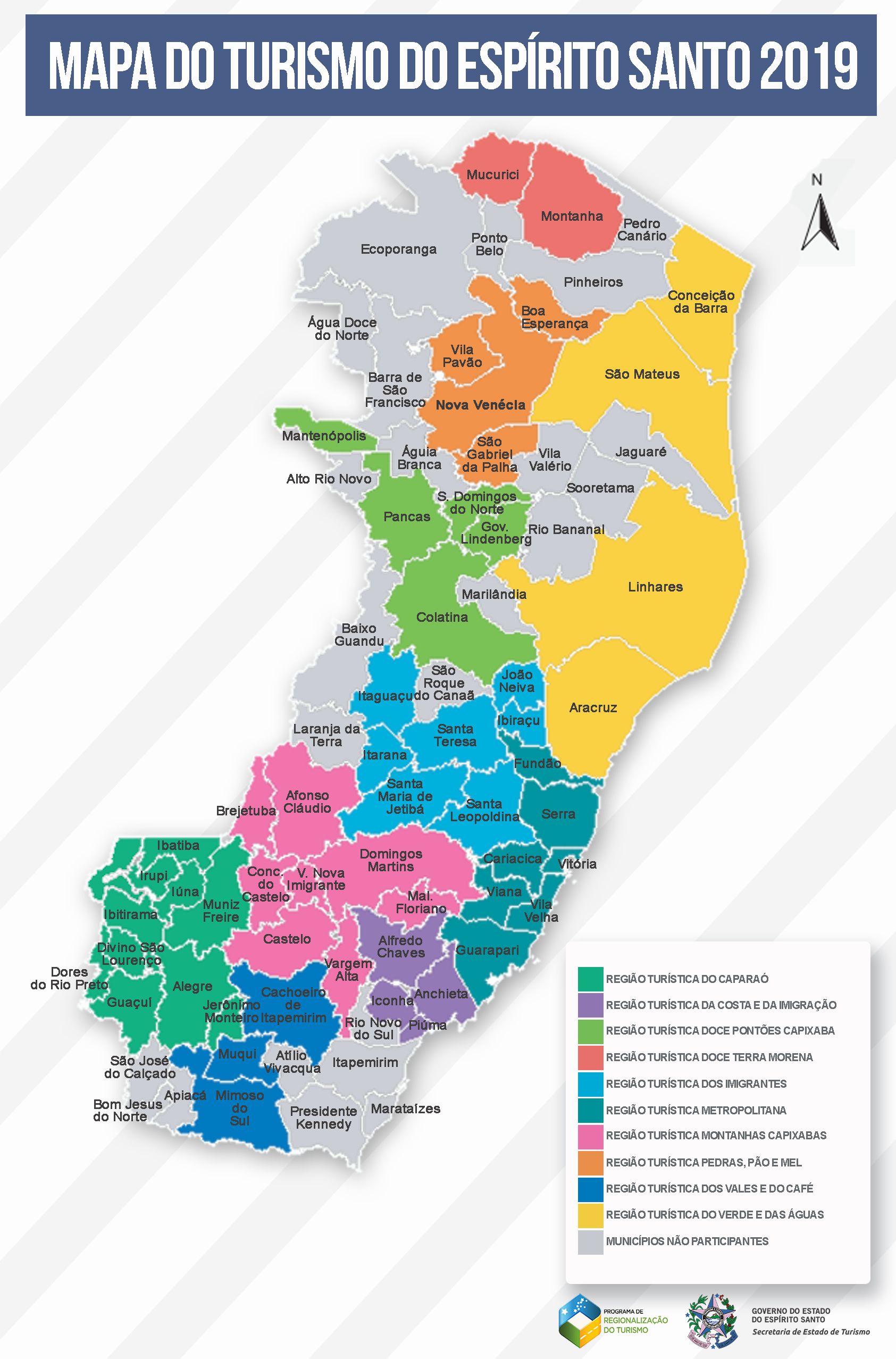 SETUR-ES - Mapa do Turismo do ES